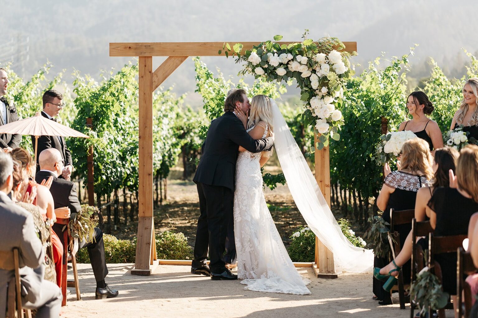 Fun St Helena Wedding At Tre Posti Wedding Venue - Carly Saber Events ...
