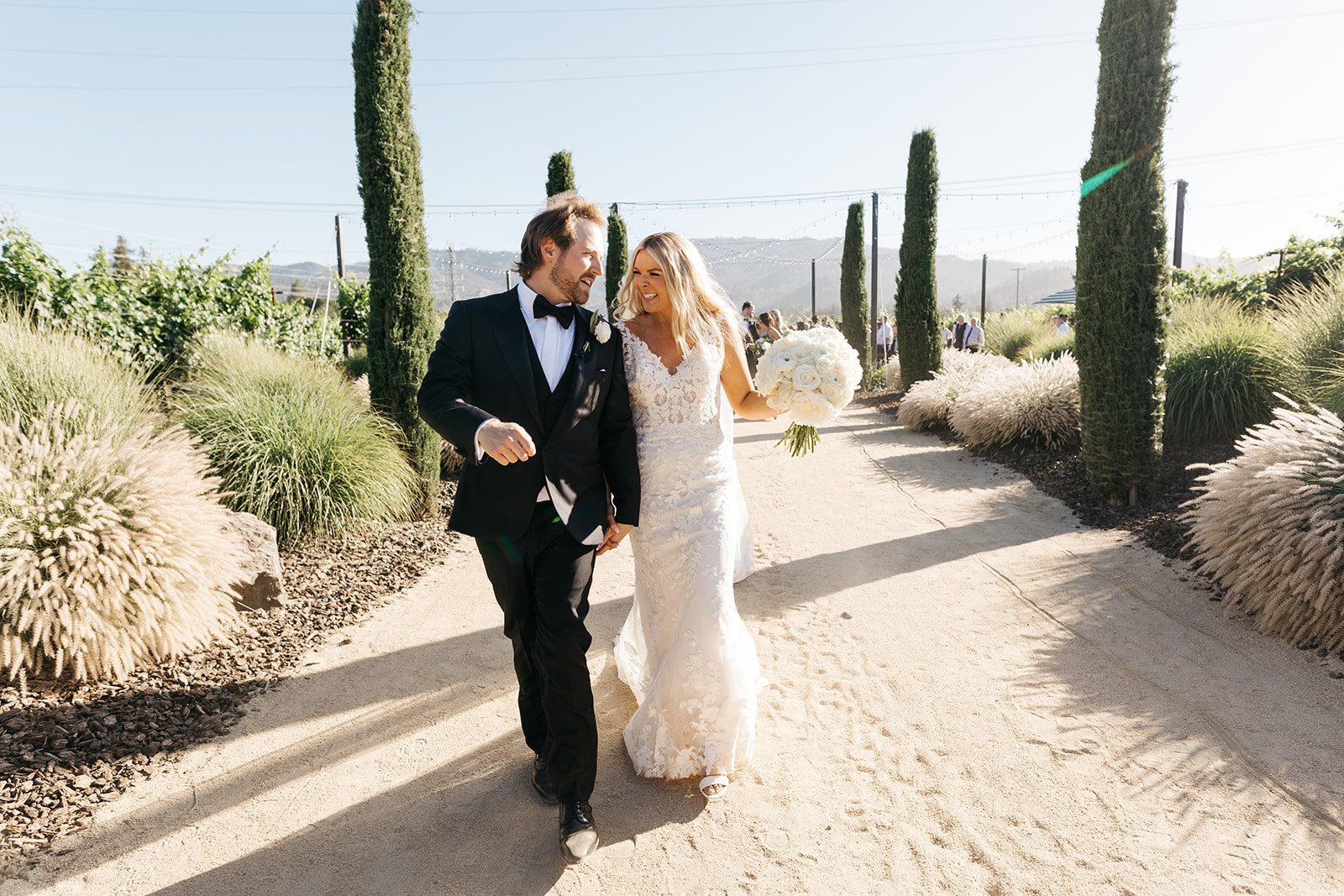 Fun St Helena Wedding At Tre Posti Wedding Venue - Carly Saber Events ...