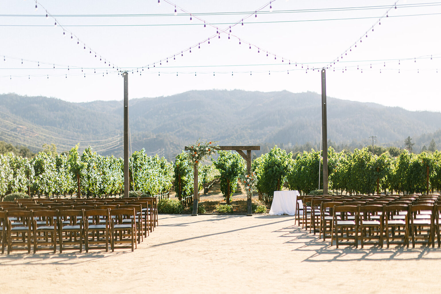 Fall Wedding Day At Tre Posti in St. Helena, CA - Carly Saber Events ...