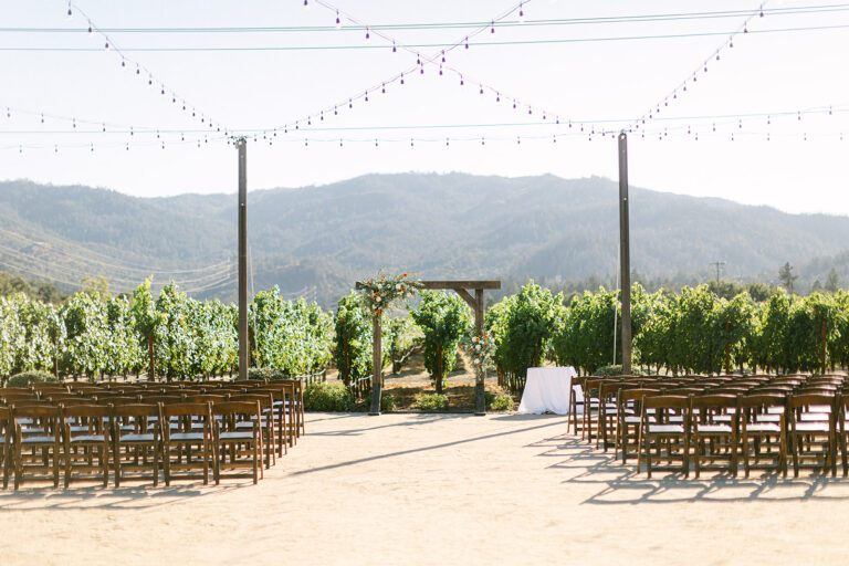 Fall Wedding Day At Tre Posti in St. Helena, CA - Carly Saber Events ...