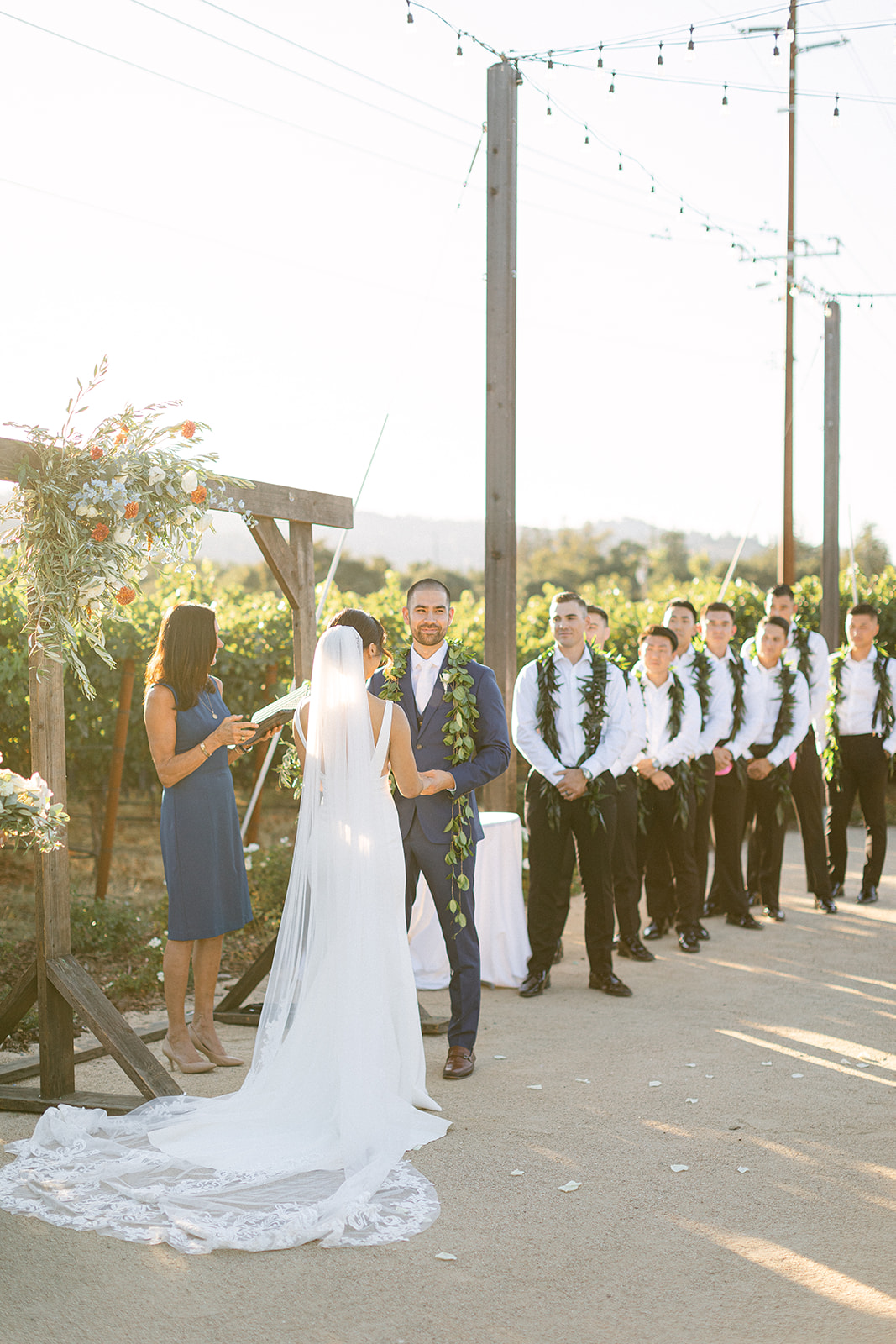 Fall Wedding Day At Tre Posti in St. Helena, CA - Carly Saber Events ...