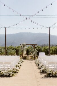 An Effortless Elegant Summer Wedding In St Helena at Tre Posti - Carly ...