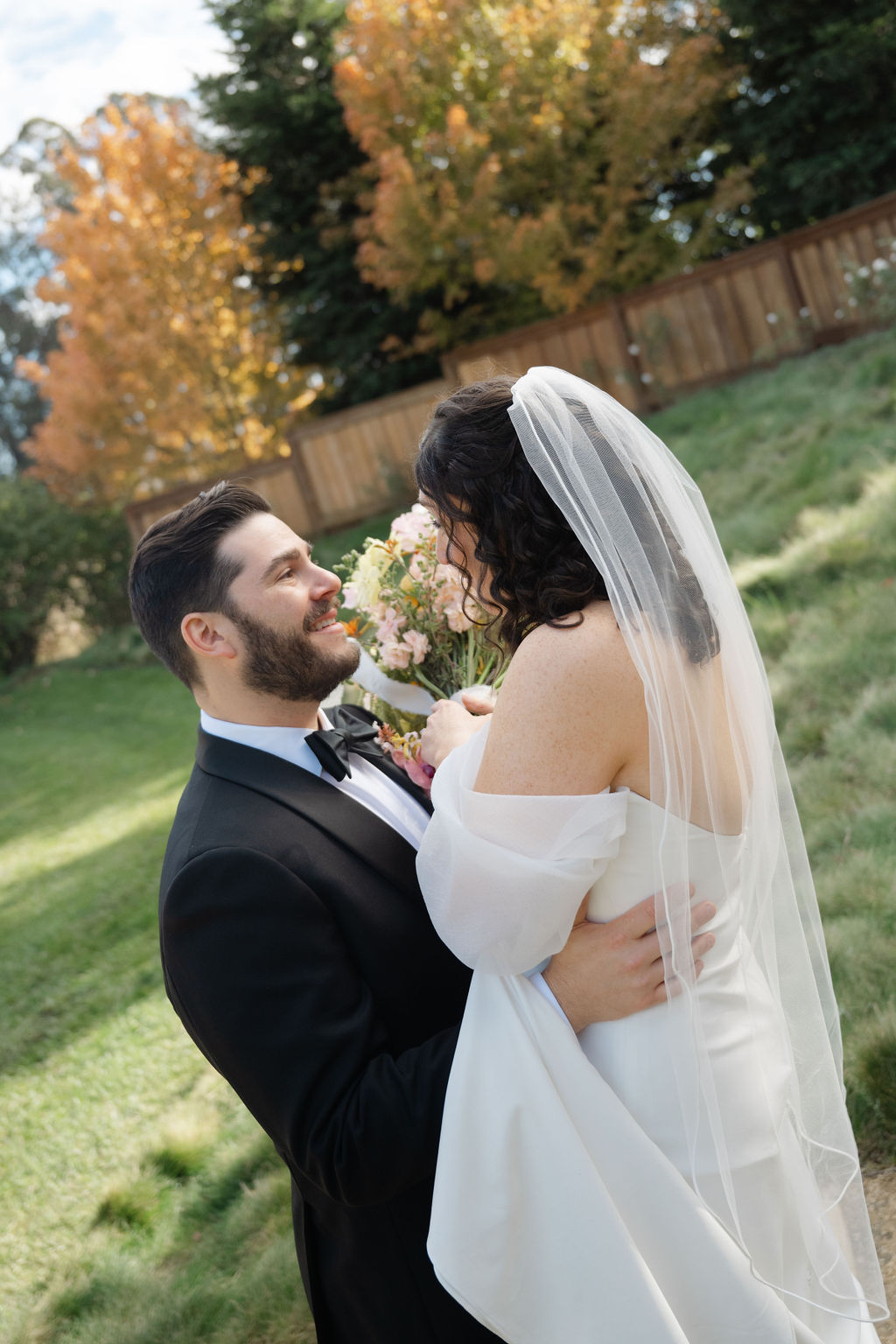 A Colorful & Joyful Wedding at The Barn at Harrow Cellars - Carly Saber ...
