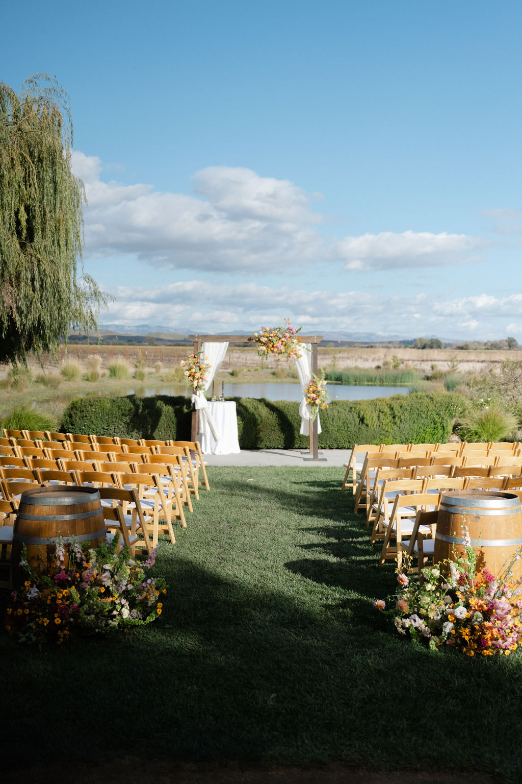 A Colorful & Joyful Wedding at The Barn at Harrow Cellars - Carly Saber ...