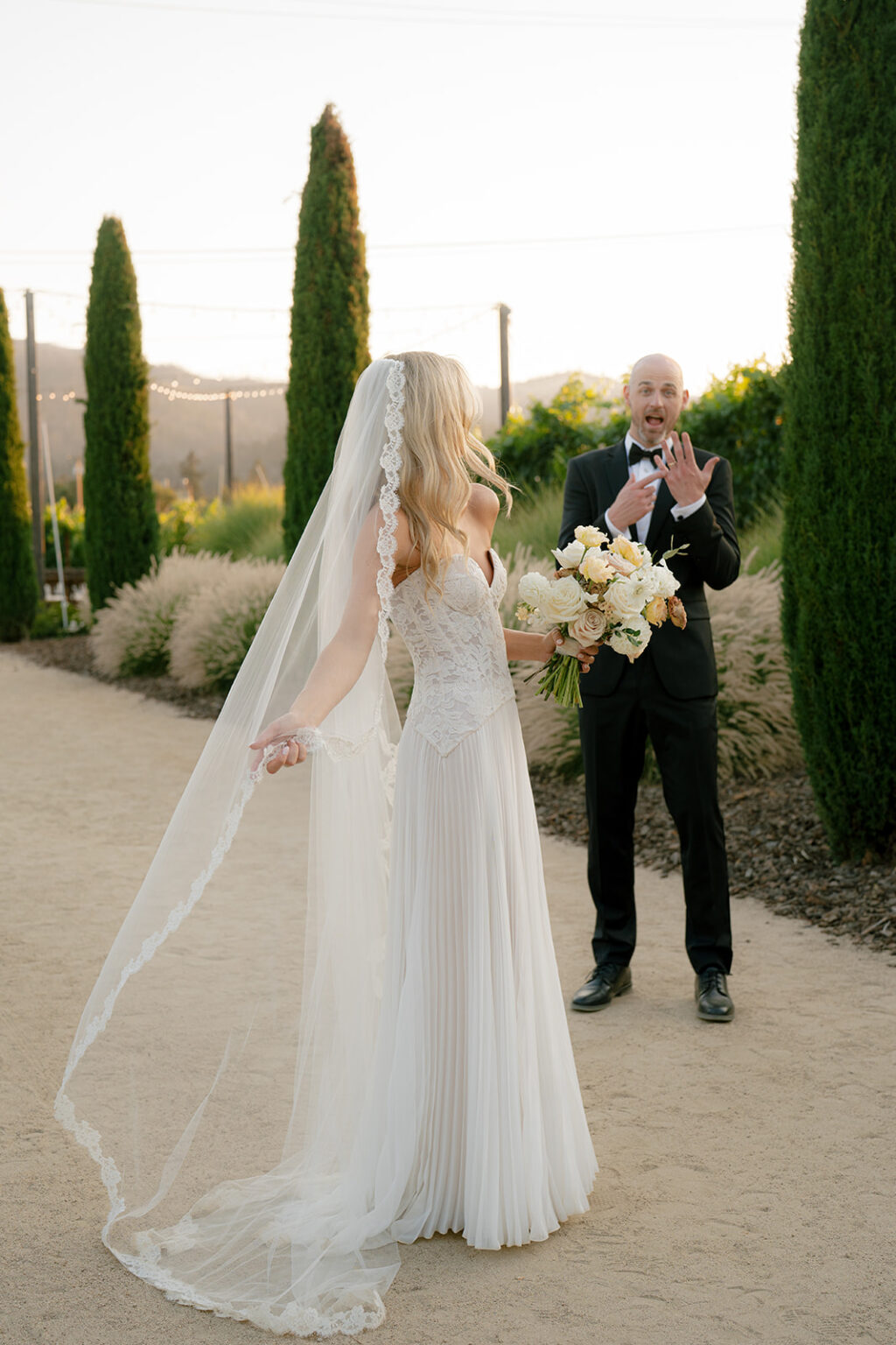 Nikole & Matt’s Romantic Vineyard Wedding at Brindare Napa Valley ...